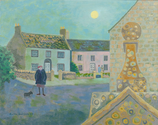 Bonhams : Ruth Burden (British, 1925-2011) Hertfordshire farmyard