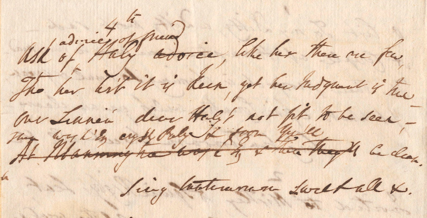 Bonhams : GARRICK, DAVID (1717-1779) AUTOGRAPH REVISED MANUSCRIPT OF ...