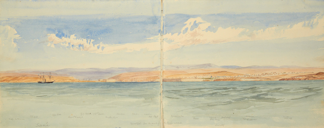 Bonhams : Crimean War. An interesting collection of watercolours and ...