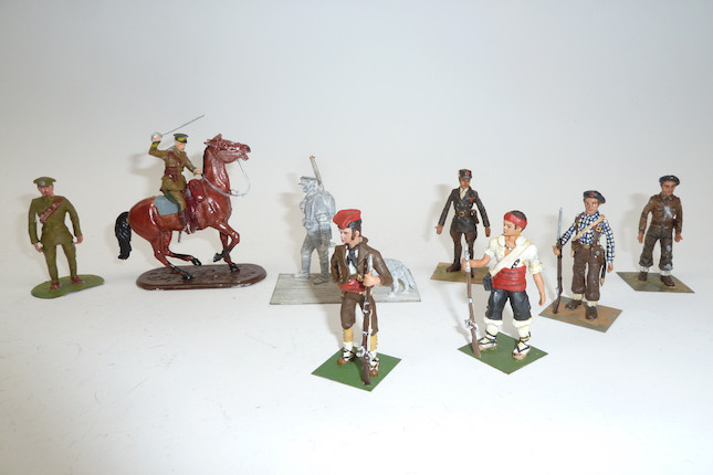 Bonhams : Stadden Studio 54mm Models Second World War, Germans and ...