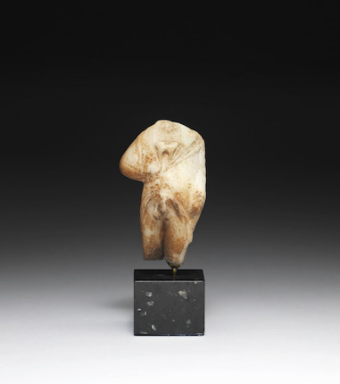 Bonhams : A Hellenistic marble figure of Priapus