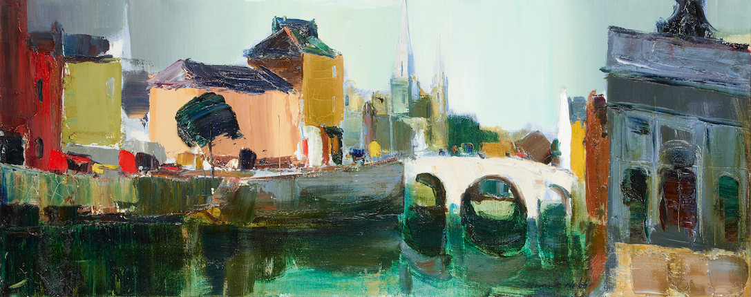 Bonhams : Kenneth Webb (Irish, born 1927) The city of Cork