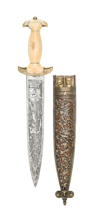 Bonhams : A Swiss 'Holbein' Dagger In Late 16th Century Style