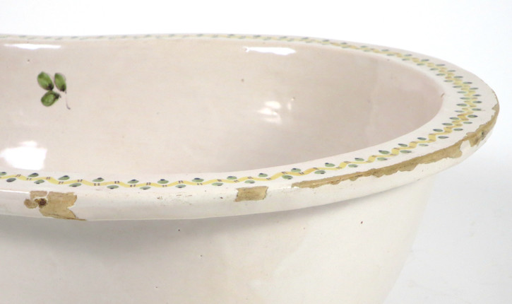 Bonhams : A French faience bidet Late 18th/early 19th century