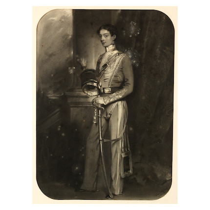 Bonhams : Antonie de Salomé (active 1848-1868) Portrait of Leslie ...