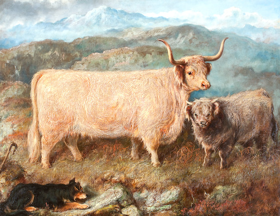 Bonhams : Gourlay Steel (British, 1819-1894) Gheal Chasach, prize ...