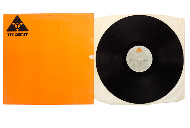 Bonhams : Queen An acetate recording of the album 'Sheer Heart Attack ...