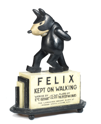 Bonhams : Felix The Cat A rare 'Felix Kept on Walking' advertising ...
