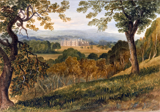 Bonhams : John Chessell Buckler (British, 1793-1894) Underley Hall ...