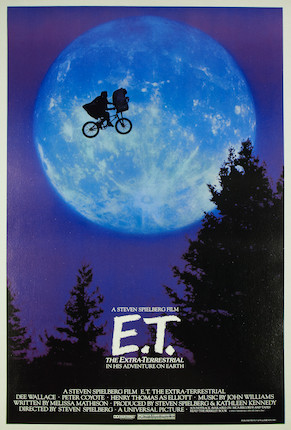 Bonhams : E.T. The Extra-Terrestrial, Universal Pictures, 1982,