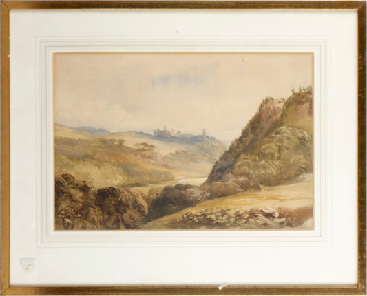 Bonhams : Attributed to Samuel Austin (British, 1796-1834) Landscape in ...