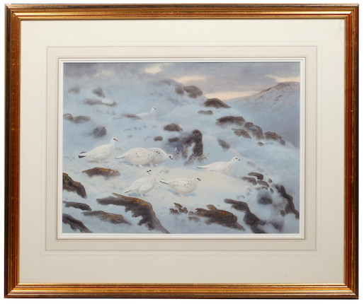 Bonhams : Richard Robjent (British, born 1937) Two pheasants and a ...