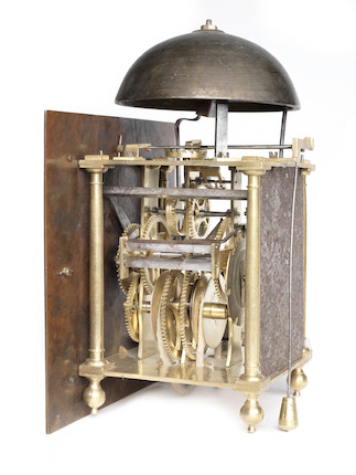 Bonhams : A rare late 17th century and later 30 hour longcase clock ...