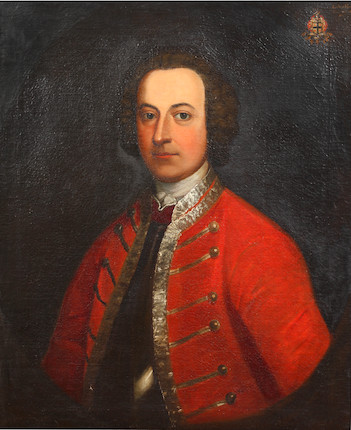 Bonhams : Loftus How (Limerick -died 1760) Portrait of Captain Edward ...