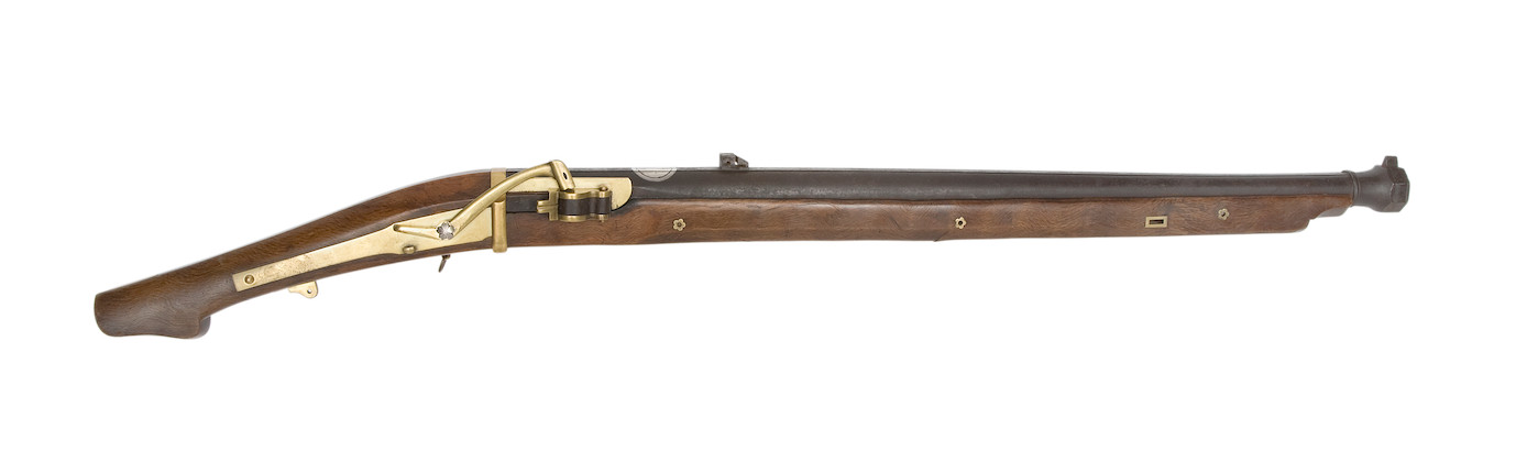 Bonhams : A Heavy 20-Bore Matchlock Carbine