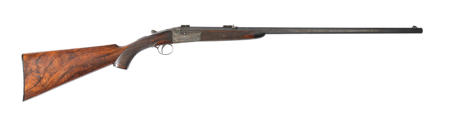 Bonhams : A .297/.250 hammerless rook-rifle by Boss & Co, no. 6504