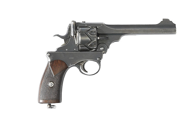 Bonhams : A fine Wilkinson retailed .455 Webley Fosbery patent Model ...