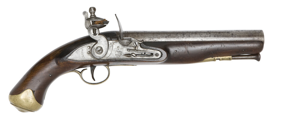 Bonhams : A Light Dragoon Flintlock Service Pistol Of Musket Bore