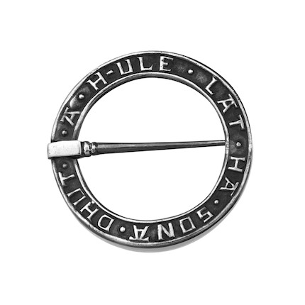 Bonhams : A silver penannular brooch, by Alexander Ritchie of Iona ...
