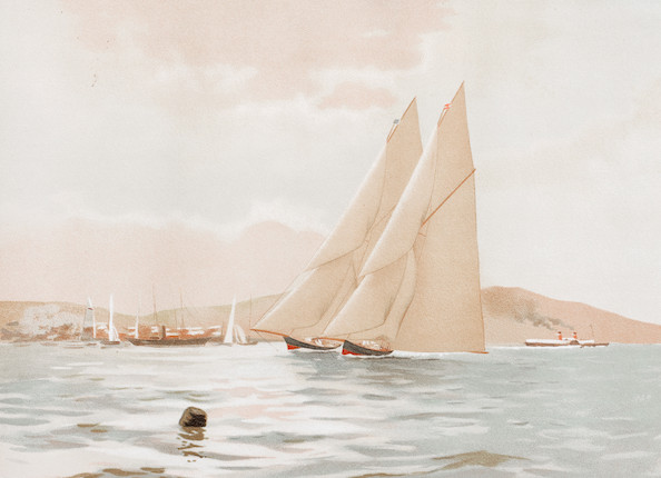 Bonhams : MEIKLE (JAMES) and HENRY SHIELDS Famous Clyde Yachts 1880-87 ...