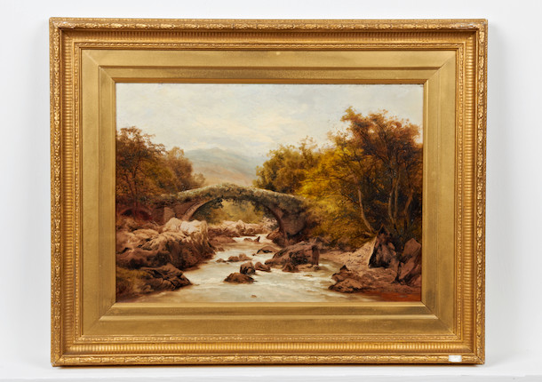 Bonhams : Attributed to Edward Henry Holder (British, 1847-1922) River ...