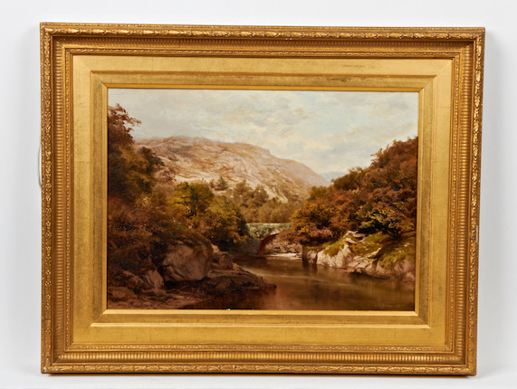 Bonhams : Attributed to Edward Henry Holder (British, 1847-1922) River ...