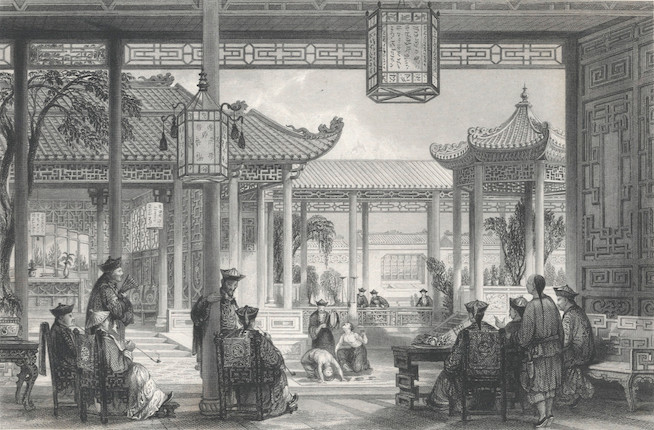 Bonhams : CHINA WRIGHT (GEORGE NEWNHAM) The Chinese Empire Illustrated ...
