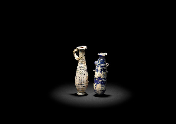 Bonhams : Two Greek core-formed glass vessels 2