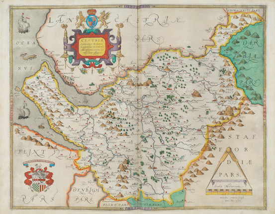 Bonhams : SAXTON (CHRISTOPHER) An Atlas of England and Wales, 35 MAPS ...