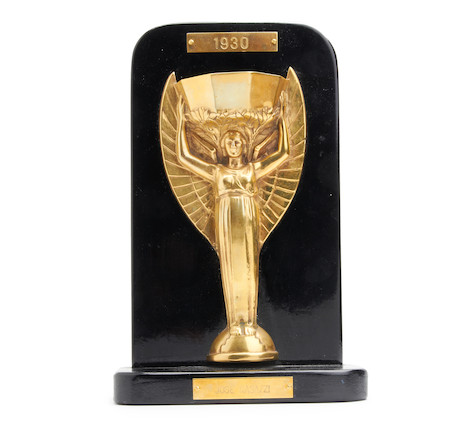 Bonhams : Jules Rimet replica World Cup trophy presented to Jose ...