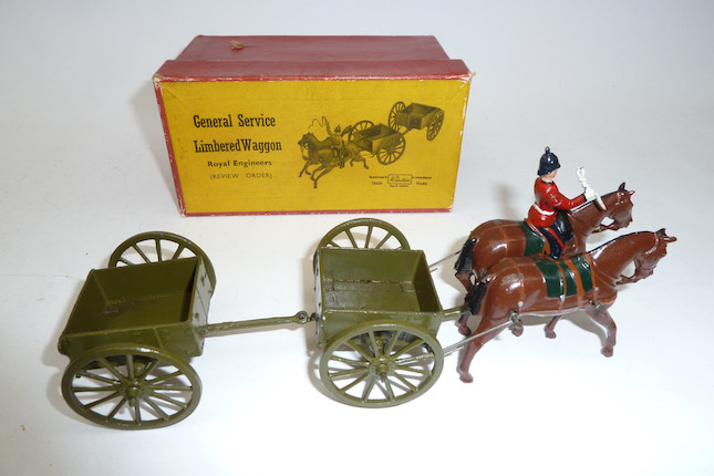 Bonhams : Britains set 1330, Royal Engineers Limbered Wagon 23