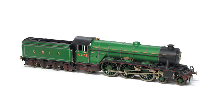 Bonhams Rare Bassett Lowke Gauge I Electric Lner Flying Scotsman Circa 1934