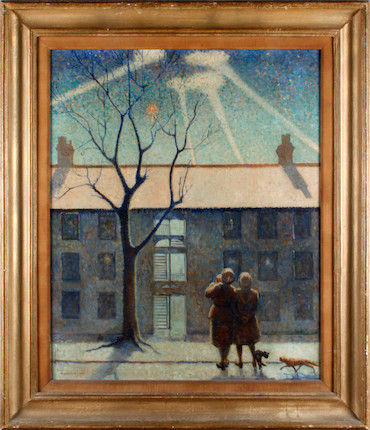 Bonhams : Grace Ward (British, 20th century) Barrack Nocturne