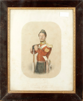 Bonhams : A set of four 19th Century lithographs Depicting Coldstream ...
