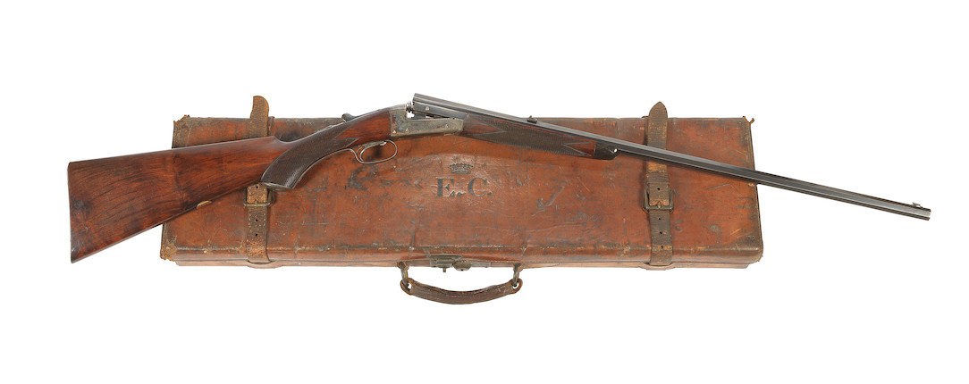 Bonhams : A fine and rare .295/.300 hammerless rook-rifle by Boss & Co ...