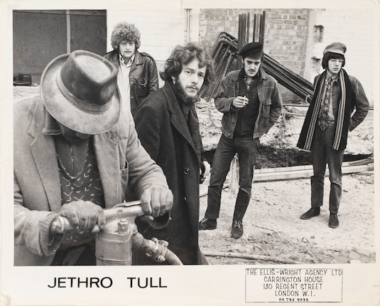 Bonhams : Jethro Tull An early publicity photograph and poster, 1968,