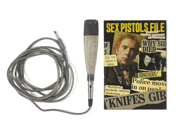Bonhams The Sex Pistols A Microphone Stage Used By The Group