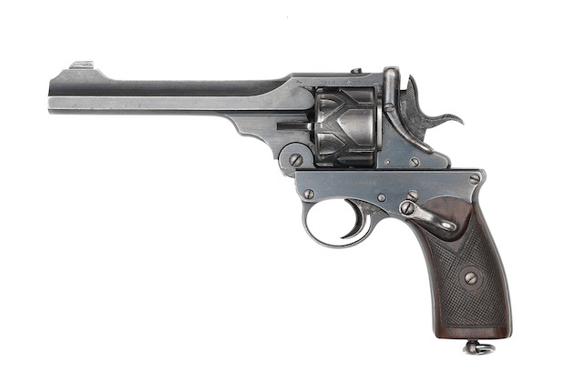 Bonhams : A fine Wilkinson retailed .455 Webley Fosbery patent Model ...