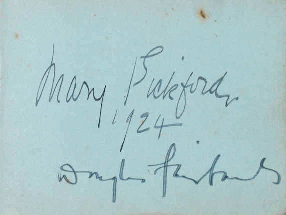 Bonhams : Silent Cinema An autograph book containing signatures of ...