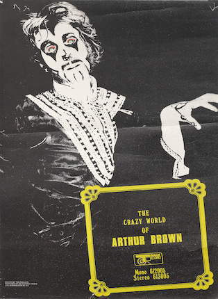 Bonhams : The Crazy World Of Arthur Brown A Track Records album promo ...