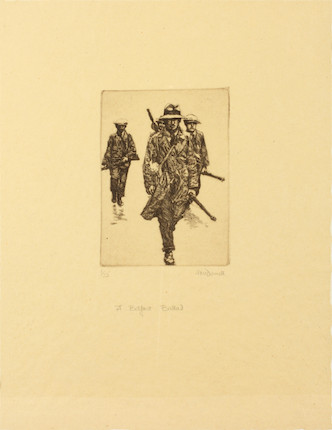 Bonhams : Hector McDonnell (Irish, born 1947) The Ballad of William ...