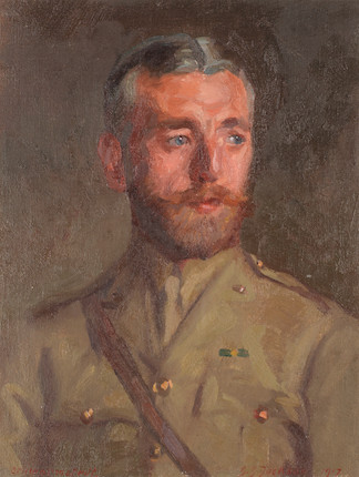 Bonhams : Gerald Goddard Jackson (1878-1941) Portrait of a First World ...