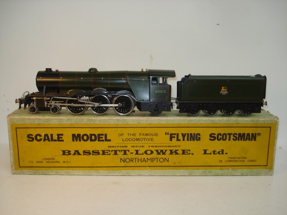 Bonhams Bassett Lowke 53100 Electric 4 6 2 Br Flying Scotsman Locomotive 60103 And Eight