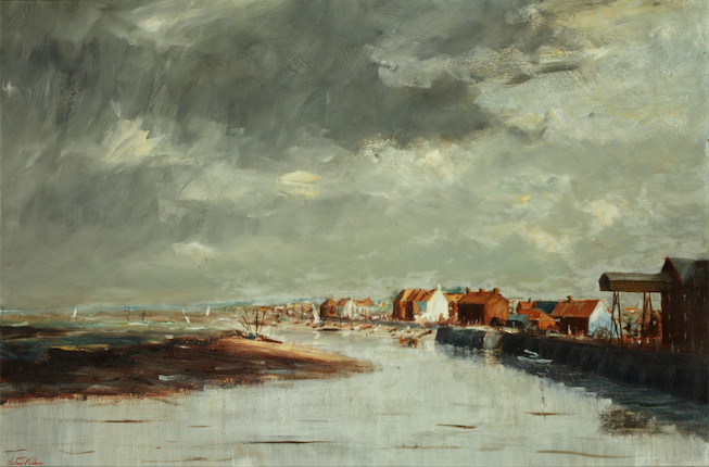 Bonhams : Alistair Kilburn (20th Century) Incoming Tide, Wells