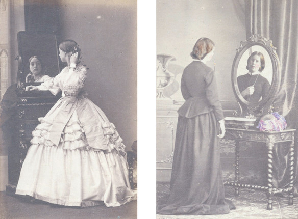 Bonhams : PHOTO ALBUMS - CURZON FAMILY Two albums of photographic carte ...