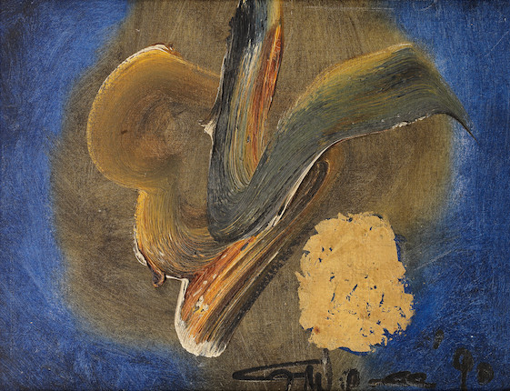 Bonhams : Ismail Gulgee (Pakistan, 1926-2007) Om,
