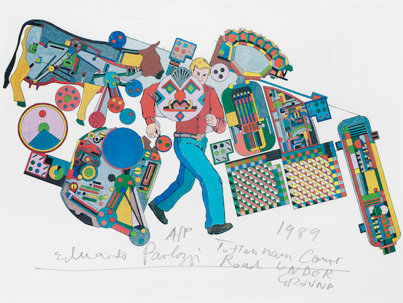 Bonhams : Sir Eduardo Paolozzi (British, 1924-2005) Tottenham Court ...
