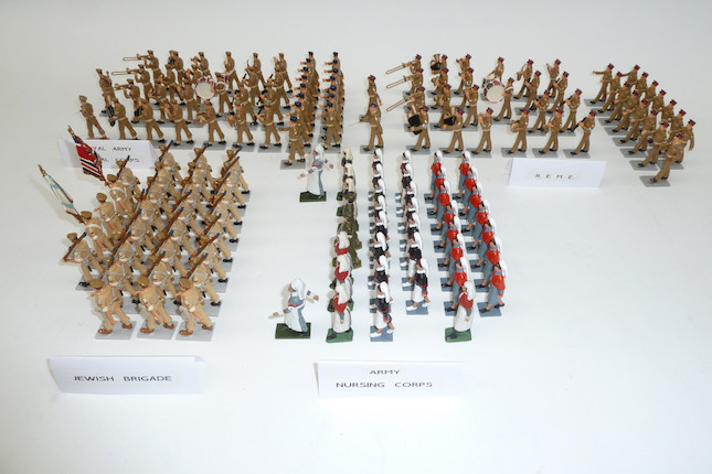 Bonhams : V Day Marching Column part 7 Army Services, WRAC and 8th Army ...