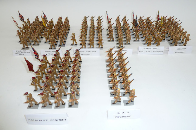 Bonhams : V Day Marching Column part 5 The English Regiments 625 approx.