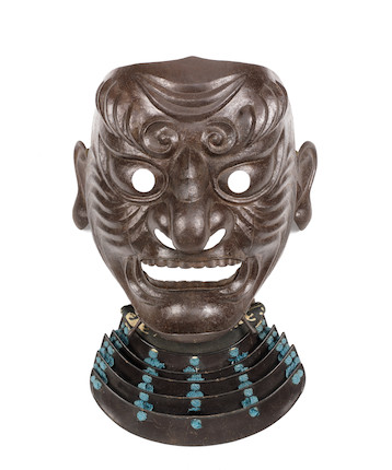 Bonhams : A somen (mask) Late Edo Period, 19th century